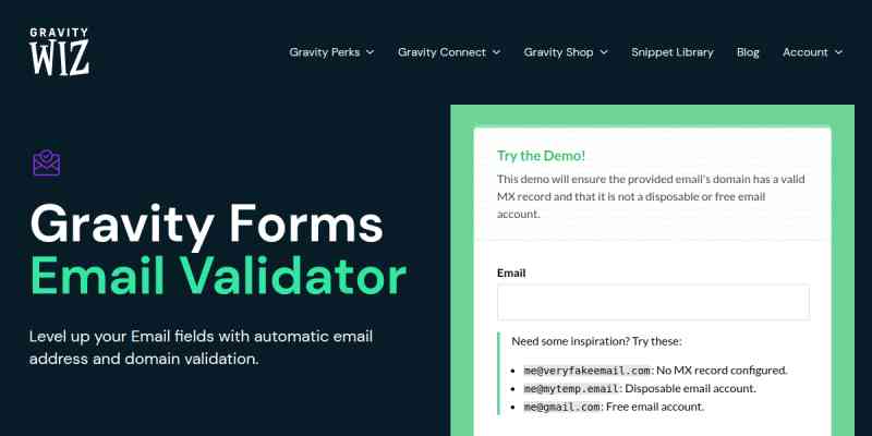 GP Email Validator - PluginsForWP