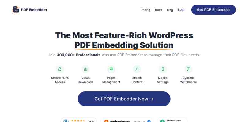 PDF Embedder Premium (Legacy) - PluginsForWP