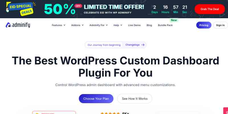 WP Adminify Premium - PluginsForWP