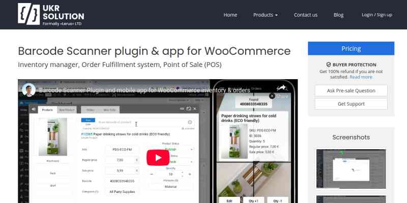 Barcode Scanner with Inventory & Order Manager - (business) - PluginsForWP