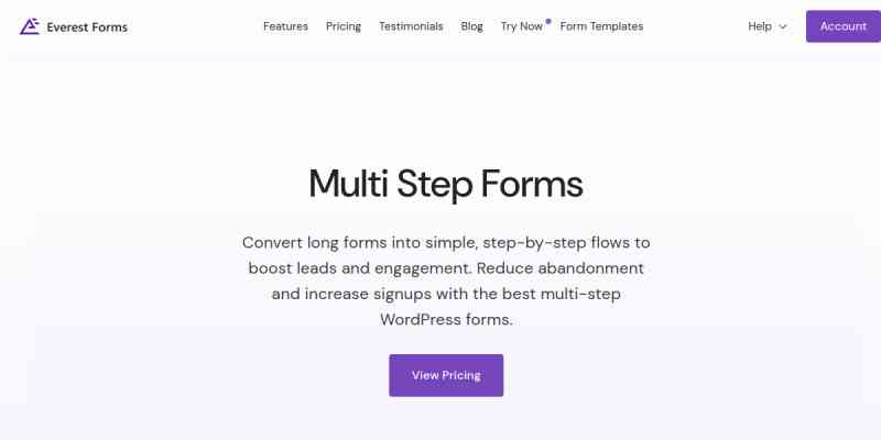 Everest Forms - Multi-Step Forms - PluginsForWP