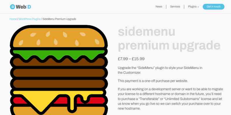 SideMenu Premium - PluginsForWP
