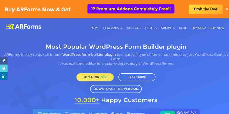 ARForms - Mailster Integration - PluginsForWP