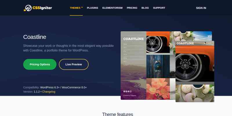 Coastline - Ignition - PluginsForWP