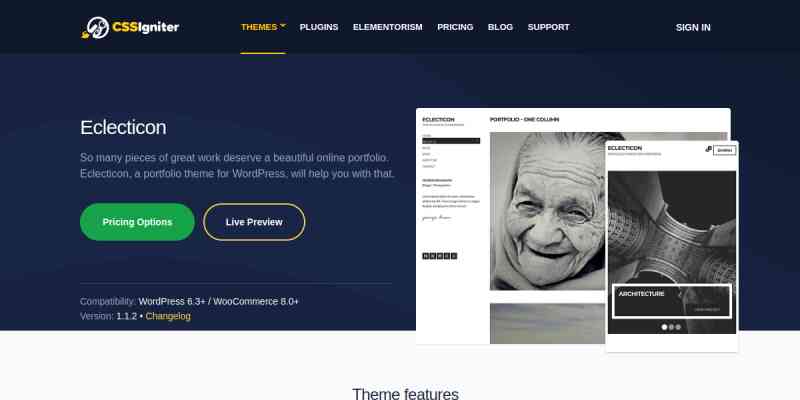 Eclecticon - Ignition - PluginsForWP