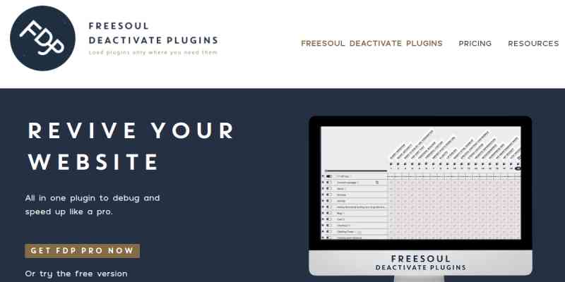 Freesoul Deactivate Plugins - PluginsForWP