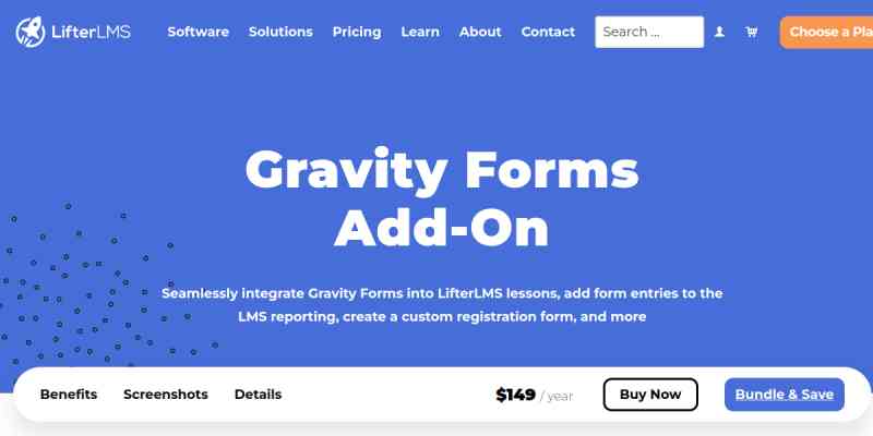 LifterLMS Gravity Forms - PluginsForWP