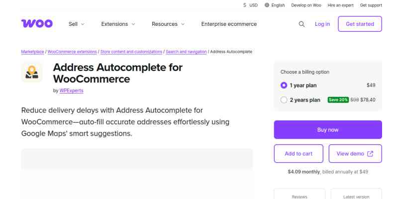 Address Autocomplete For WooCommerce - PluginsForWP