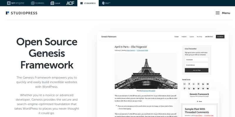 Genesis - PluginsForWP
