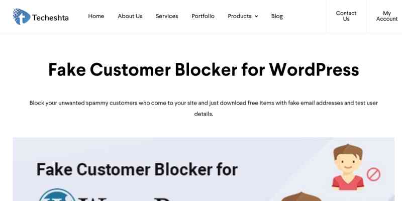 Fake Customer Blocker for WordPress - PluginsForWP