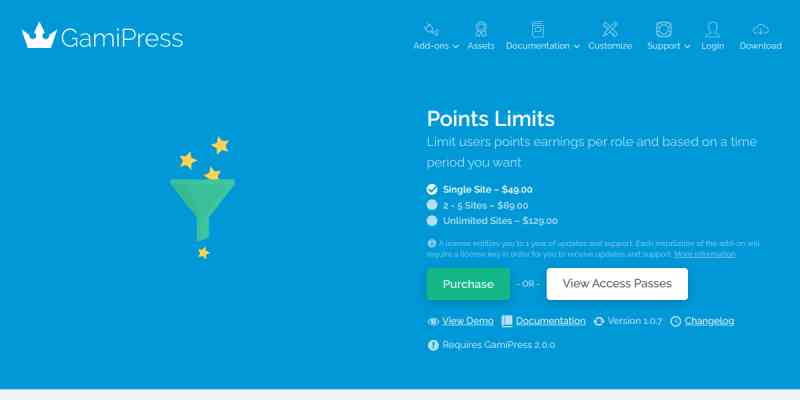 GamiPress - Points Limits - PluginsForWP