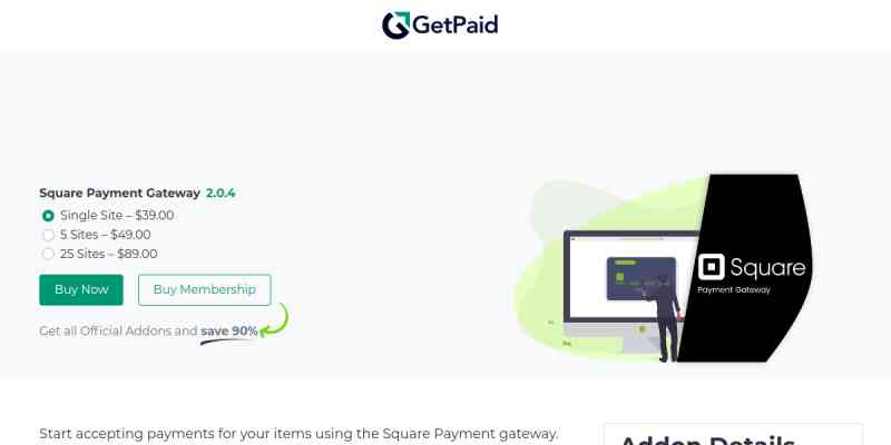 GetPaid Square Payments - PluginsForWP