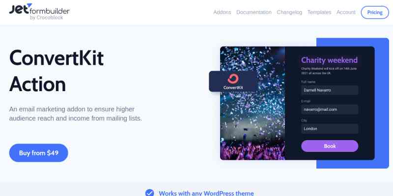 JetFormBuilder ConvertKit Action - PluginsForWP