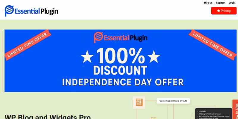 WP Blog and Widgets Pro - PluginsForWP