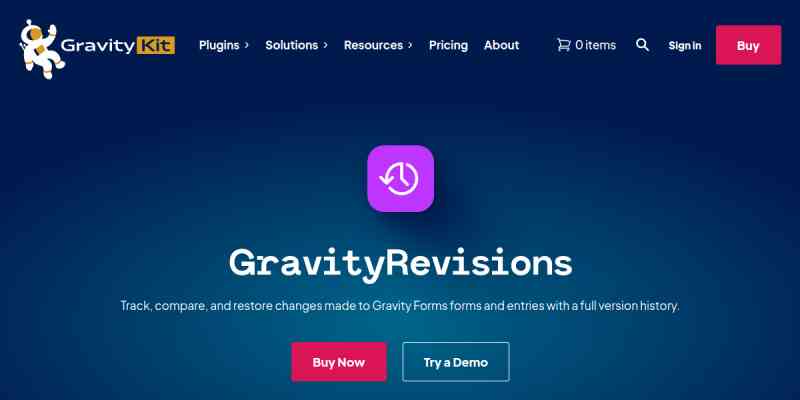 GravityView - Entry Revisions - PluginsForWP