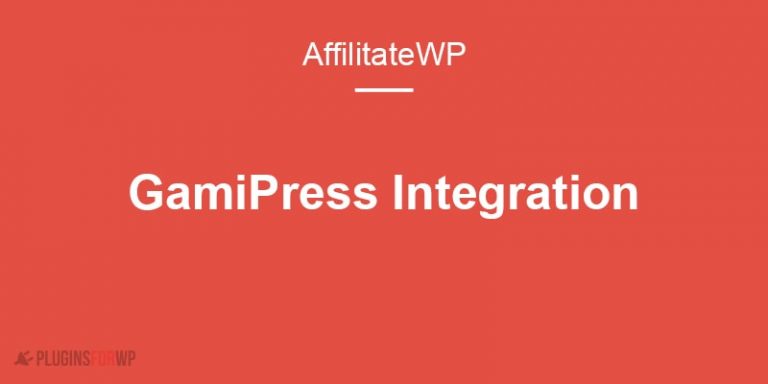 GamiPress - AffiliateWP integration - PluginsForWP