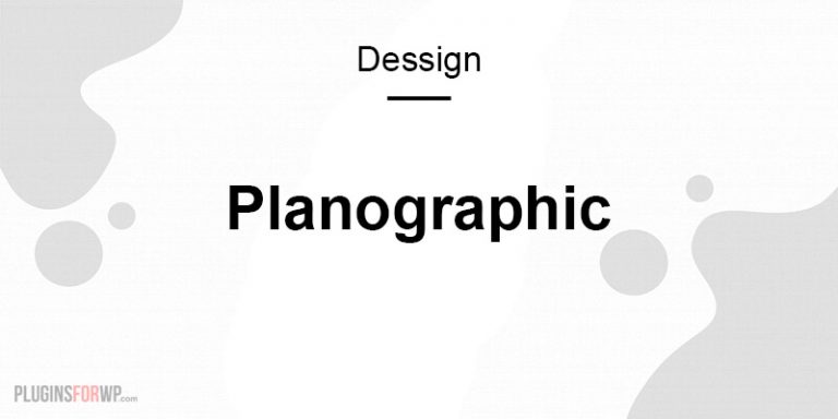 Planographic Theme Responsive - PluginsForWP
