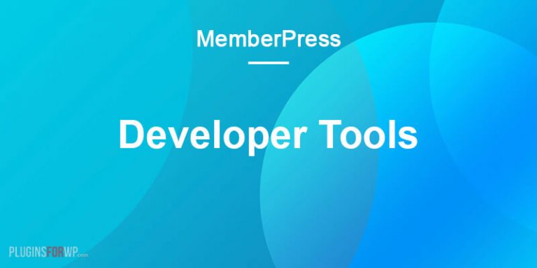MemberPress Developer Tools - PluginsForWP