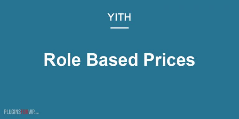 YITH WooCommerce Role Based Prices Premium - PluginsForWP